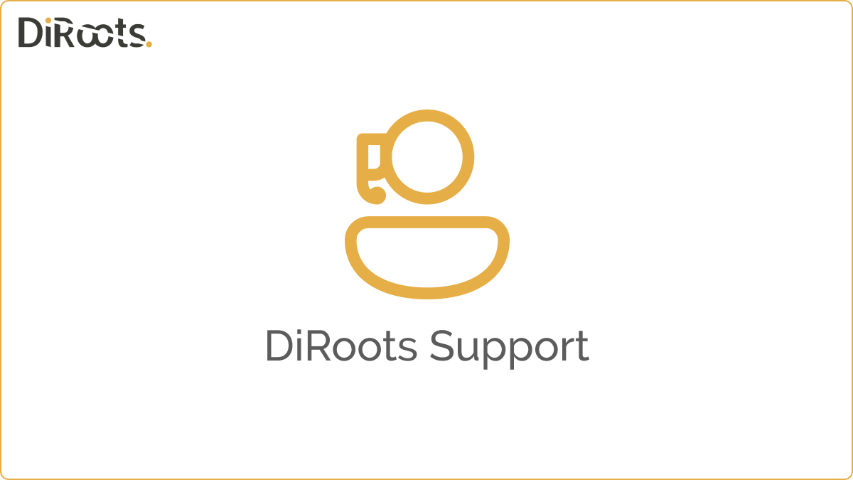 Contact DiRoots Support - DiRoots
